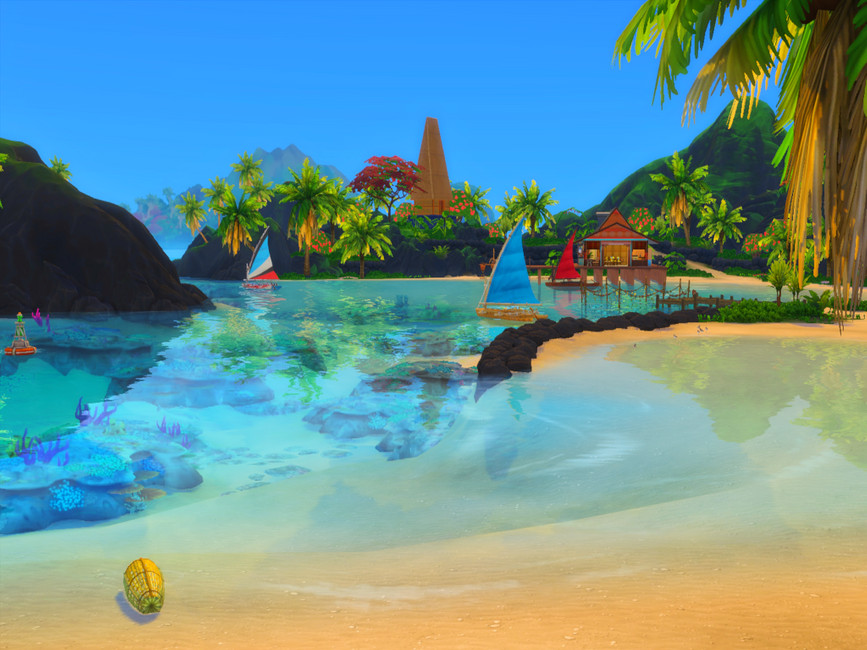 The Sims Resource - Beach CAS Backgrounds
