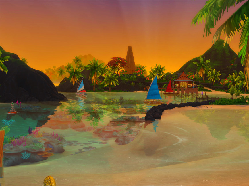 The Sims Resource - Beach CAS Backgrounds