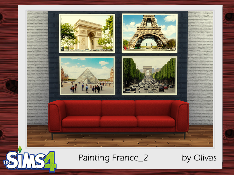 The Sims Resource | Painting France №2