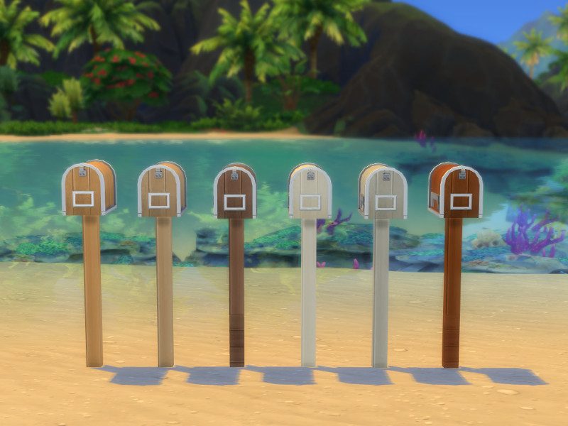 The Sims Resource | TS4 Base Game Mailbox Recolours-7