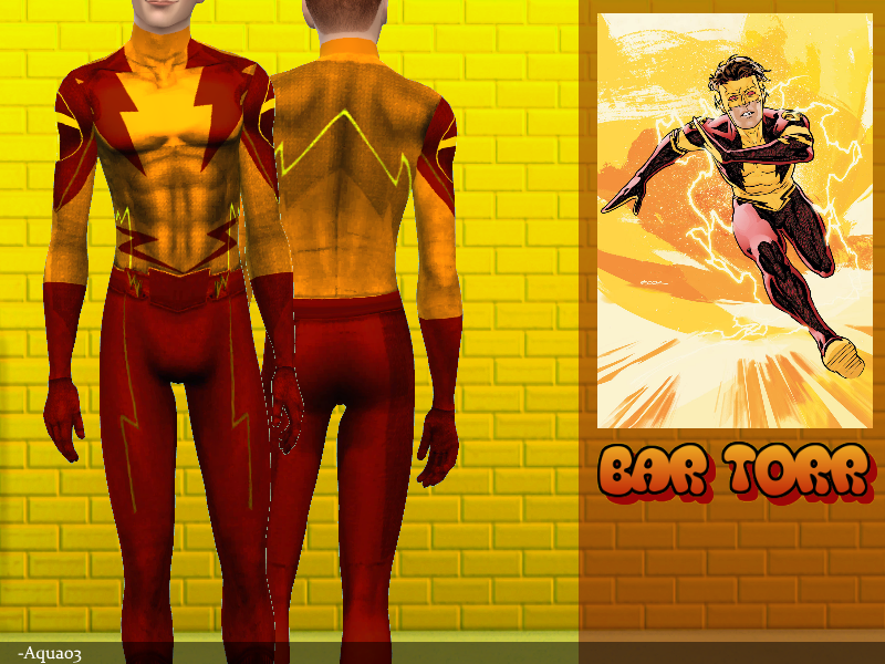 The Sims Resource | Kid Flash Suit recolors