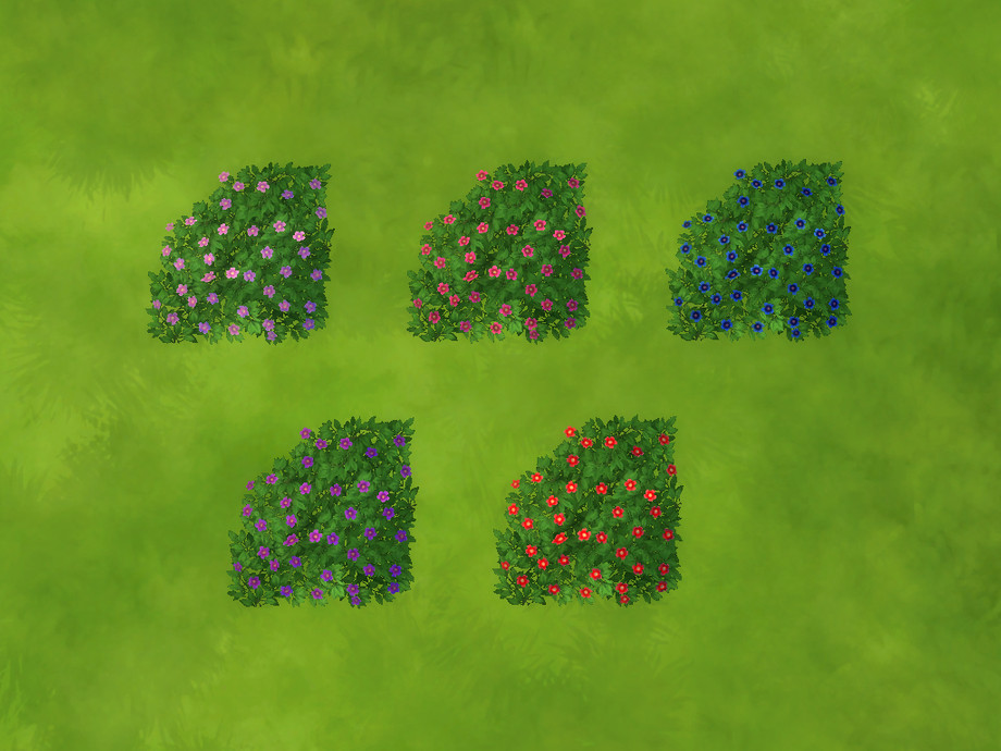 The Sims Resource | Recolors Perennial Hydrangea