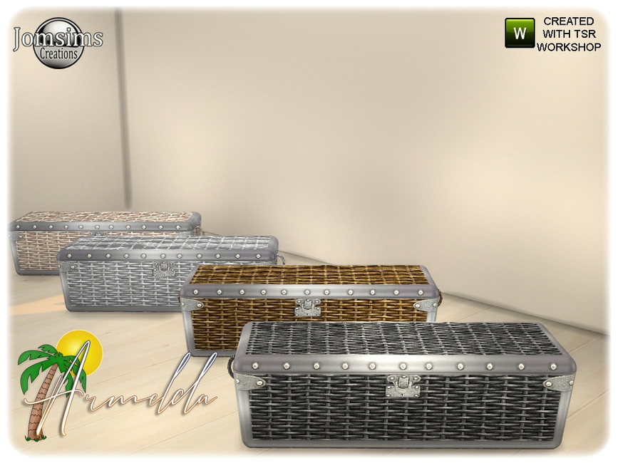 The Sims Resource - Armelda bedroom trunk deco