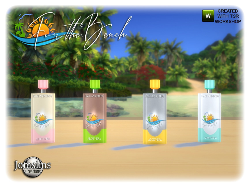 The Sims Resource - For the beach solar oil