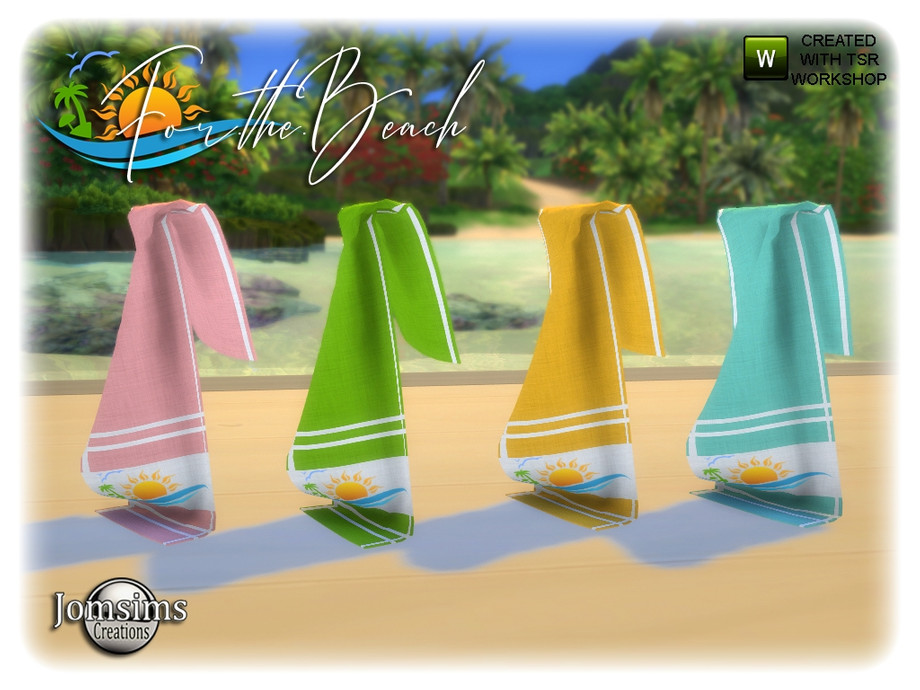 The Sims Resource | For the beach towel
