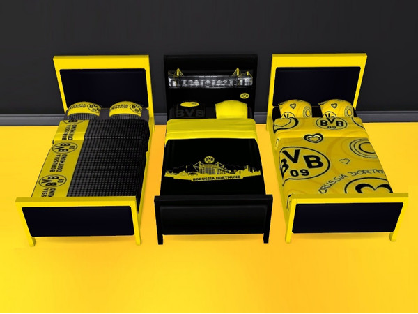 The Sims Resource - Fan - Bed - BVB-REQUIRES VINTAGE GLAMOUR