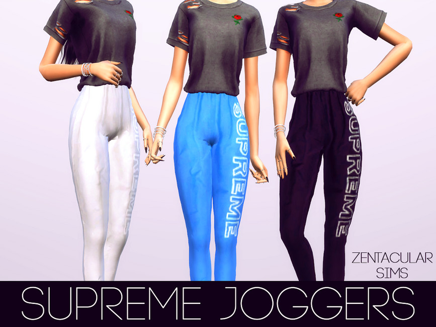 The Sims Resource - Supreme Joggers