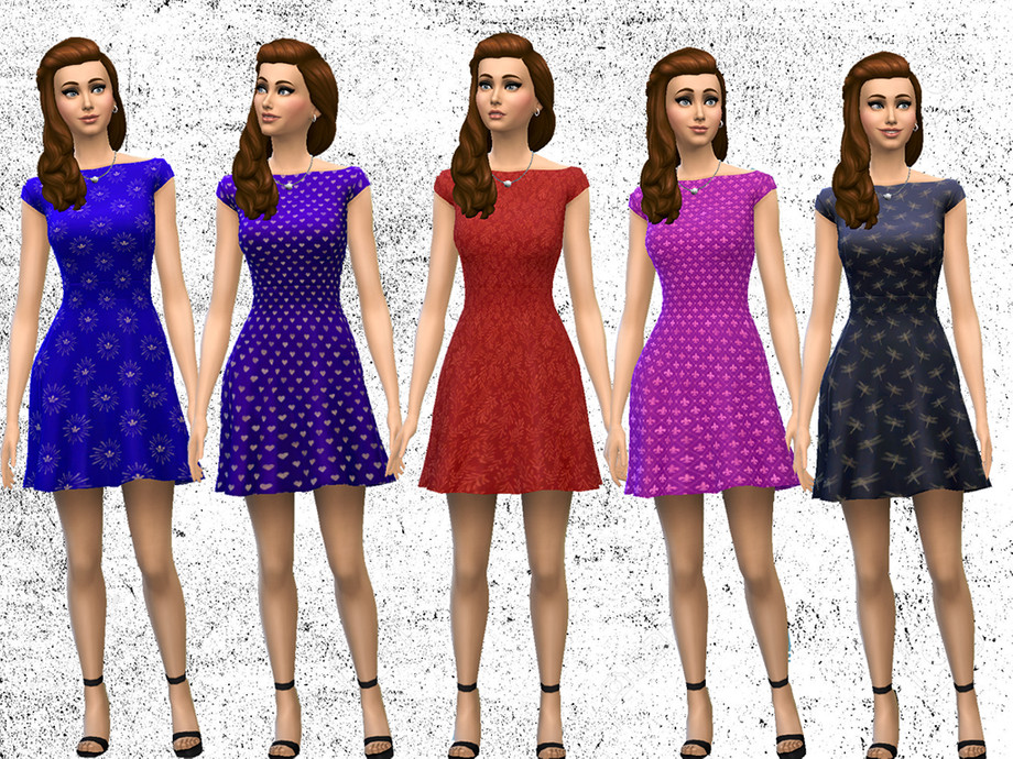 The Sims Resource | Simple Dress - Requires City Living