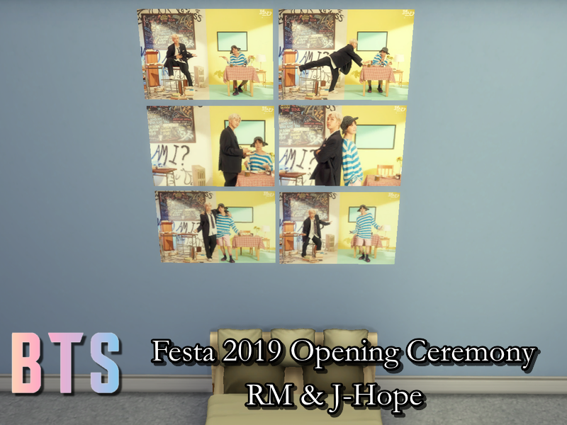 The Sims Resource | BTS Festa 2019 Posters (94 Liners) REQUIRES GET TO WORK