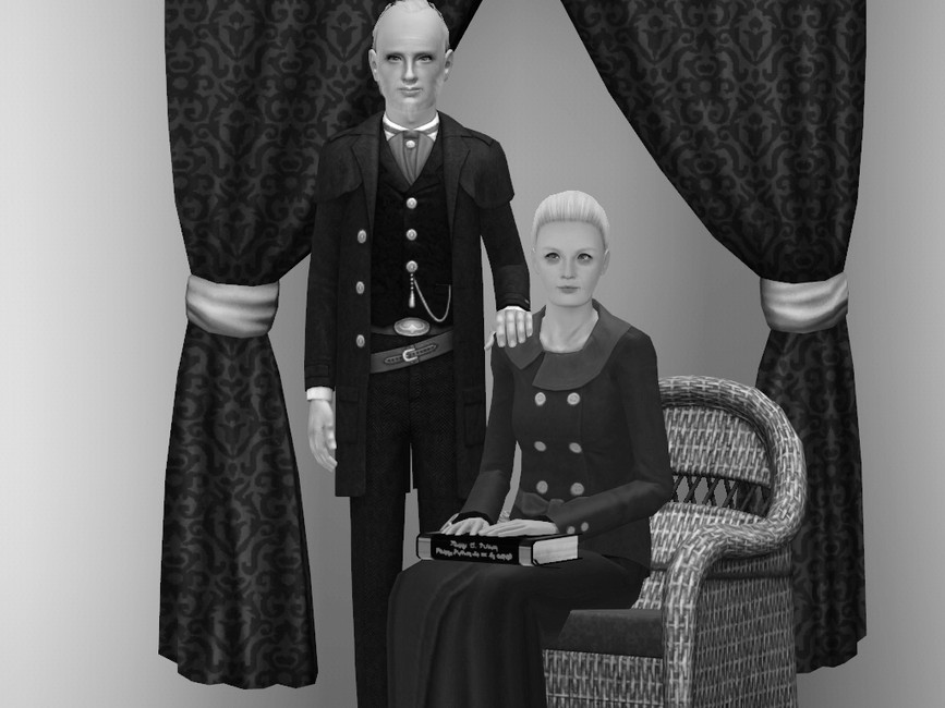 The Sims Resource - Vintage Portrait 1