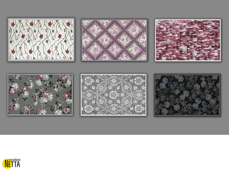 The Sims Resource | Rugs Collection Luri