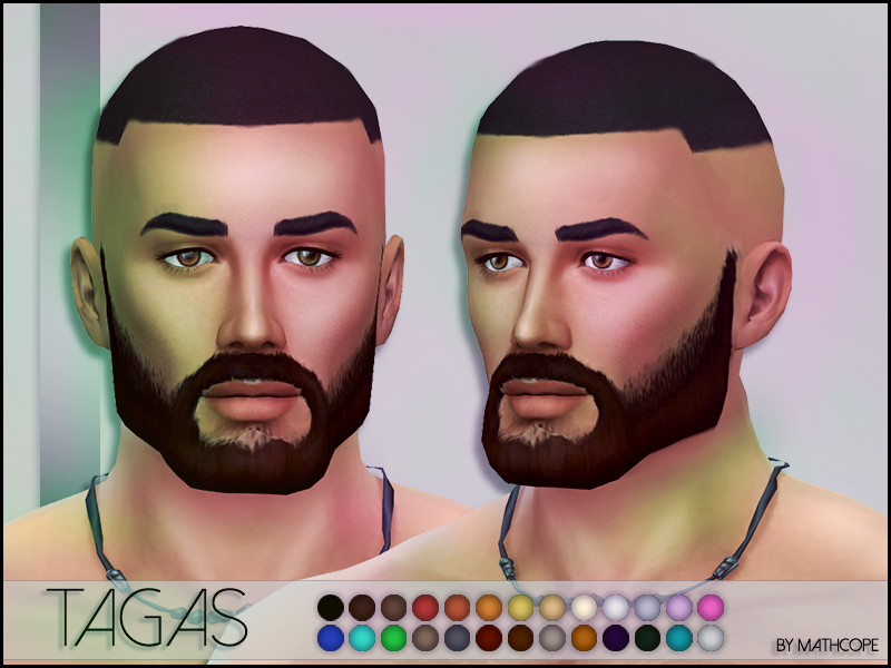 The Sims Resource | Mathcope Tagas Hair
