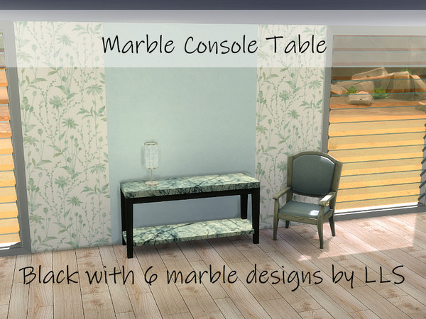The Sims Resource - Marble Console Table