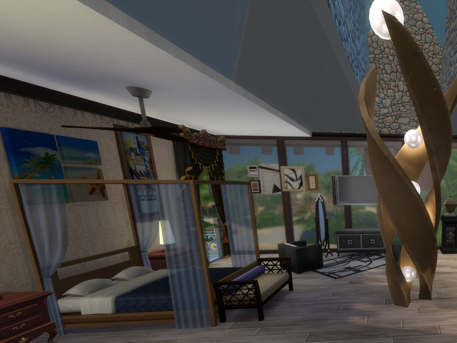 The Sims Resource | Sulani floating house