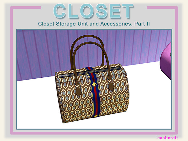 The Sims Resource | Modern Closet Luxury Handbag