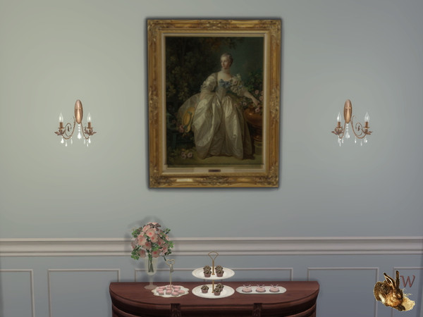 The Sims Resource | Rococo Paintings-REQUIRES DOGS AND CATS