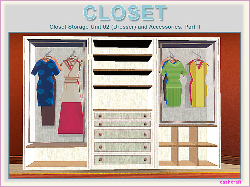 The Sims Resource - Closet Part 2
