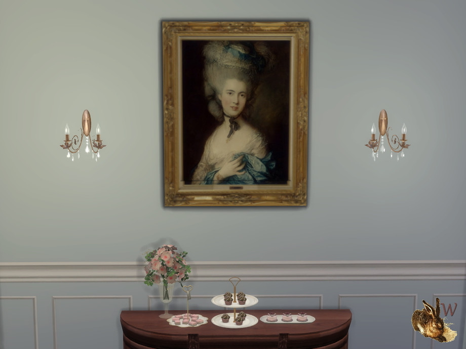 The Sims Resource | Rococo Paintings-REQUIRES DOGS AND CATS