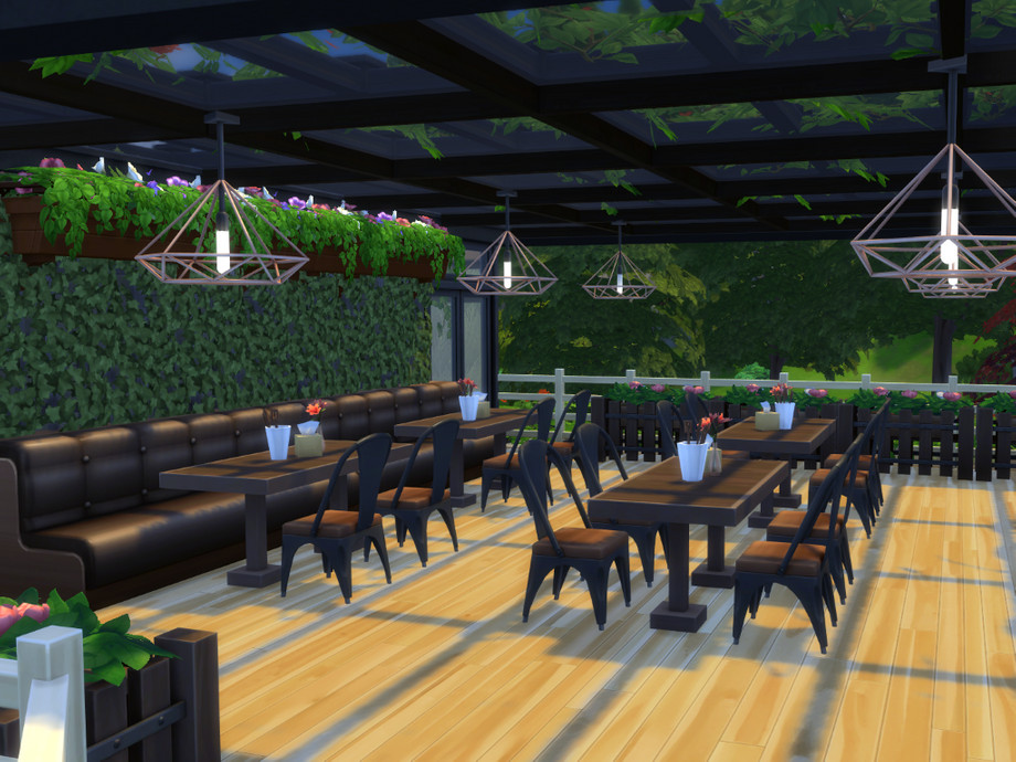 The Sims Resource | Eco Vintage Restaurant