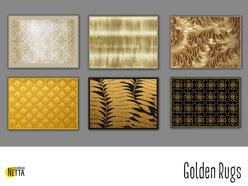 The Sims Resource | Golden Rugs