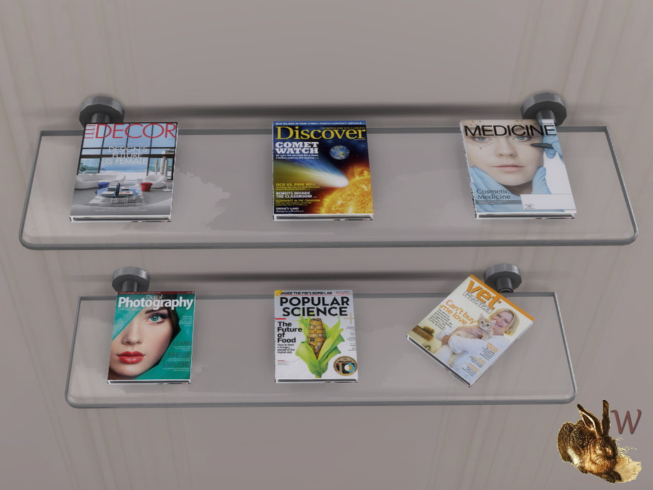 The Sims Resource | Magazine Set 2