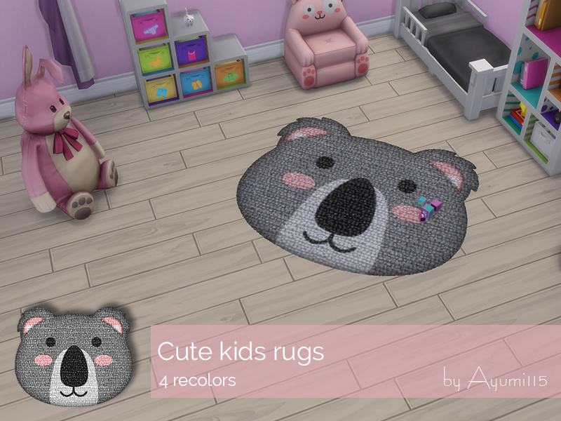 The Sims Resource | Cute kids rugs
