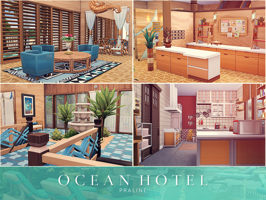 The Sims Resource - Ocean Hotel