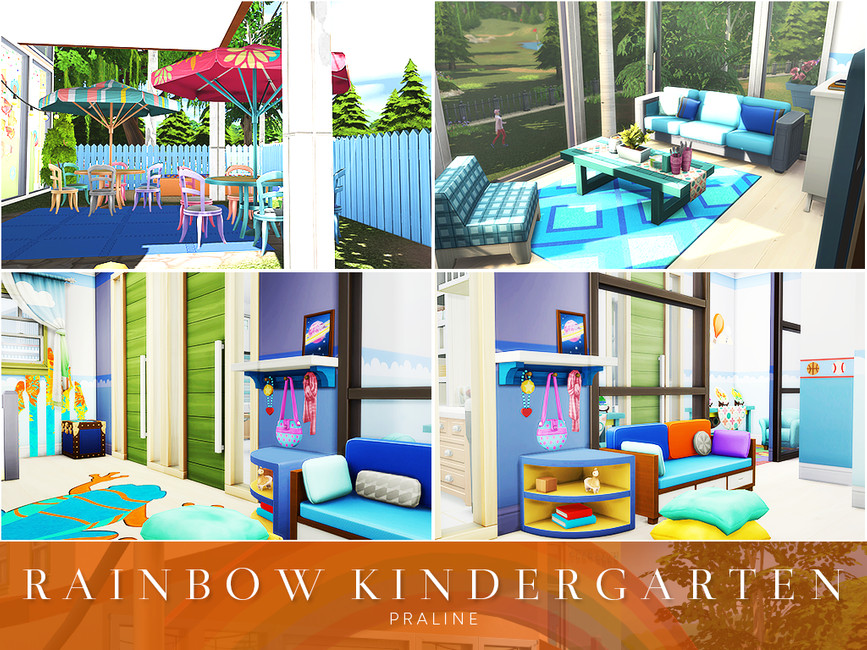 The Sims Resource - Rainbow Kindergarten