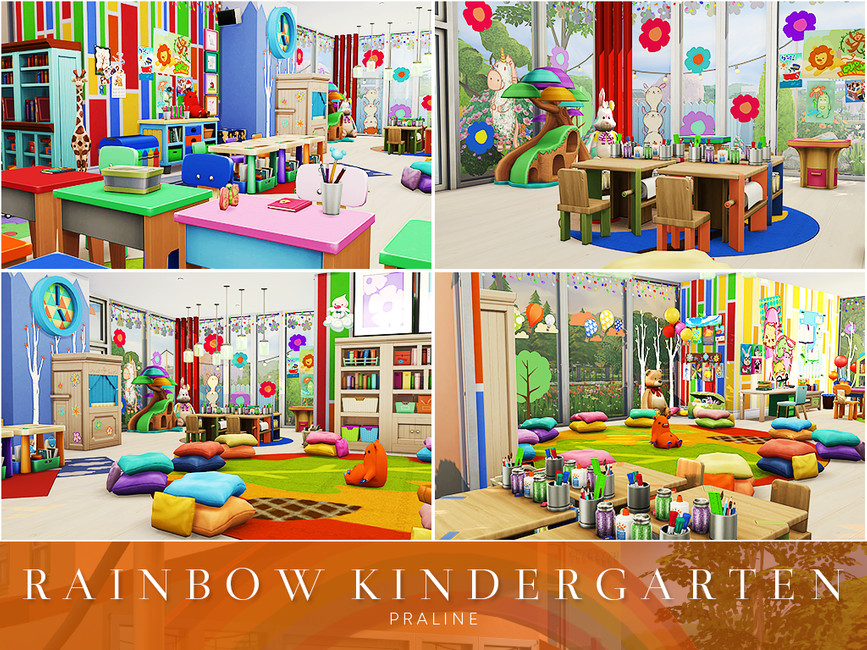The Sims Resource - Rainbow Kindergarten