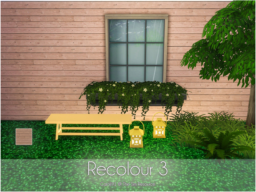 The Sims Resource - Wood Siding