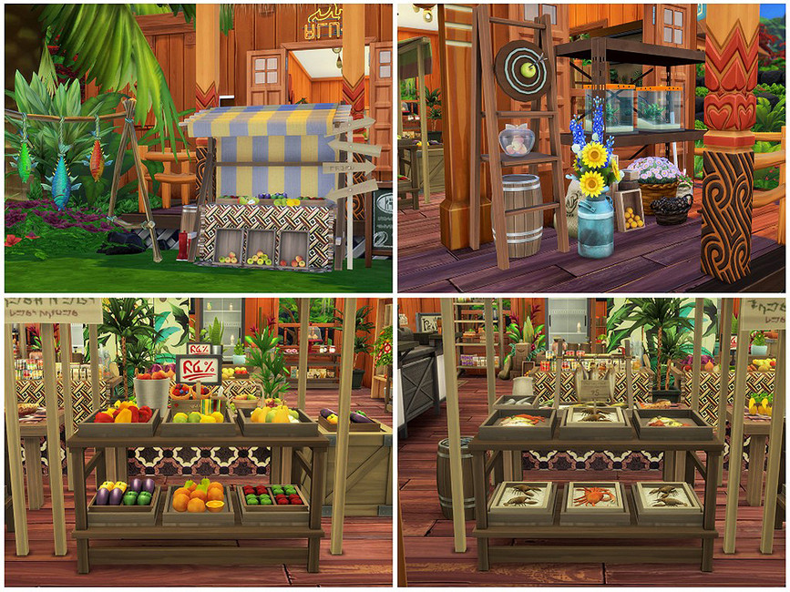 The Sims Resource - Sulani Farmer's Market