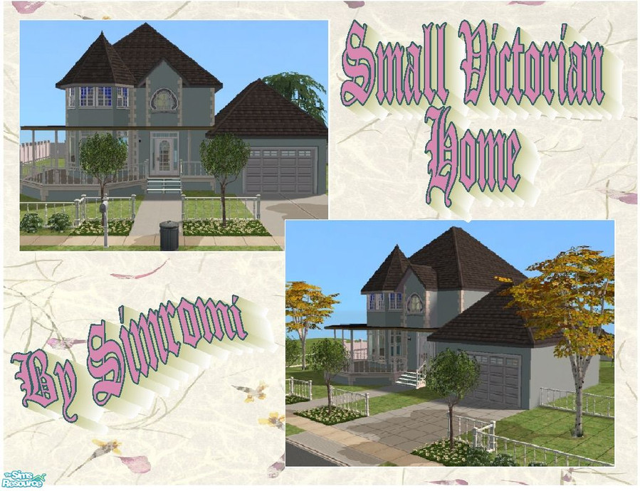 The Sims Resource | Small Victorian Home