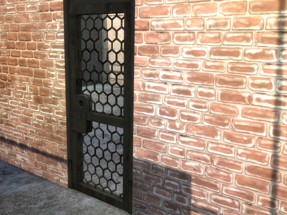 The Sims Resource | Apocalypse Security Door-REQUIRES GET TO WORK