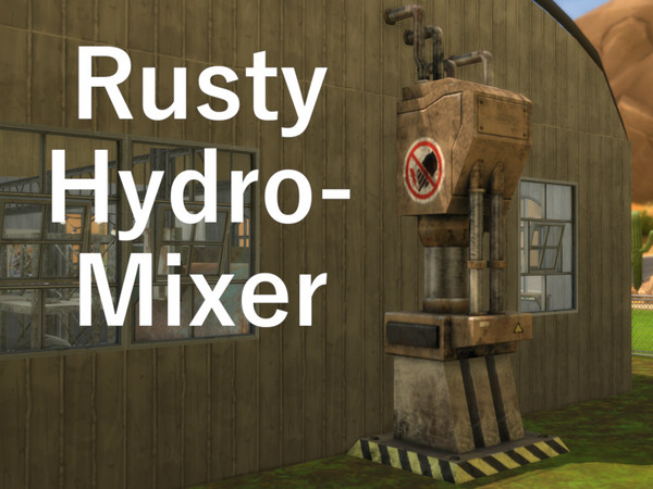 The Sims Resource | Rusty Hydro Mixer-REQUIRES GET TO WORK