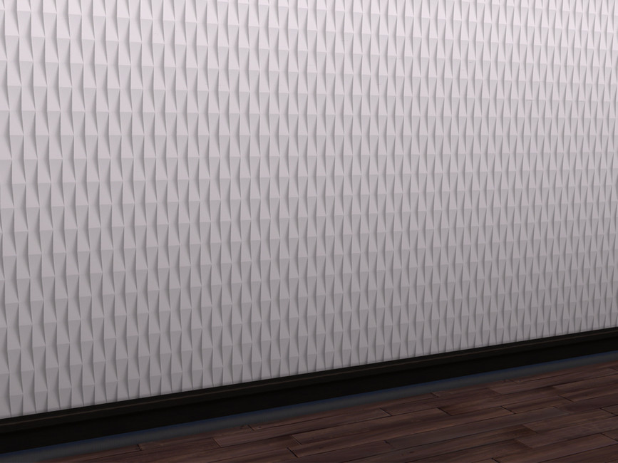The Sims Resource - Geometric Wall Pattern