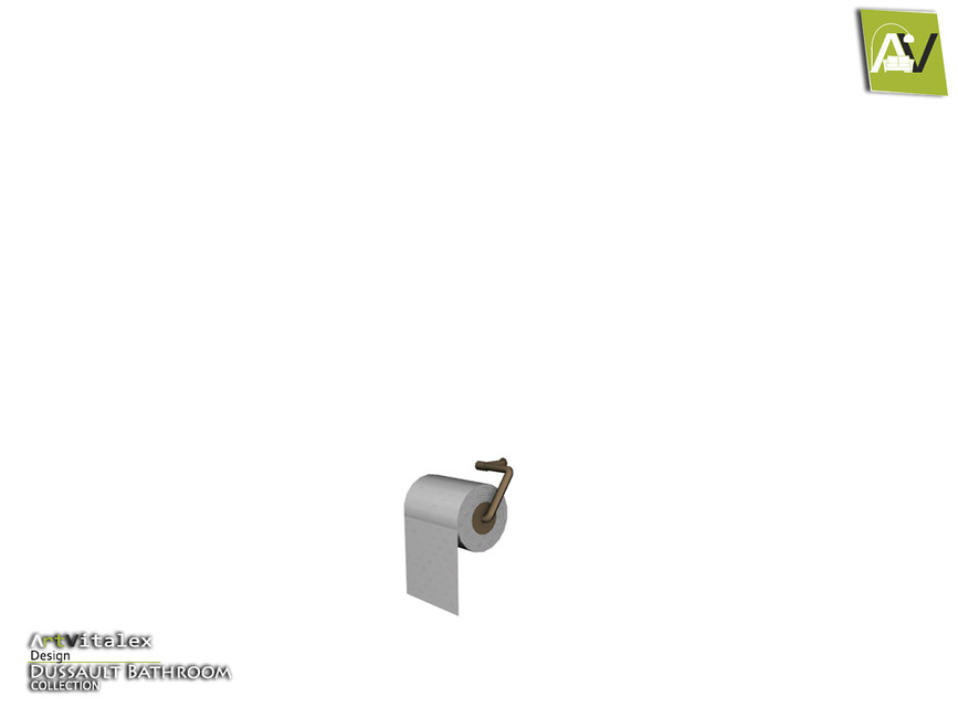 The Sims Resource - Dussault Toilet Paper Holder