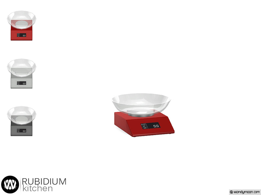 The Sims Resource - Rubidium Kitchen Food Scale