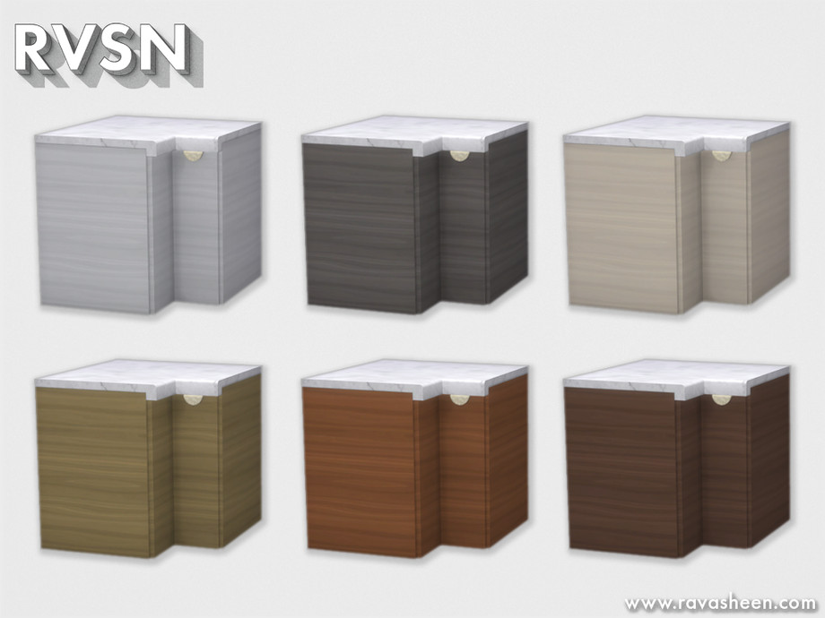 The Sims Resource | Chop It Like It's Hot Counters - Wood Recolor