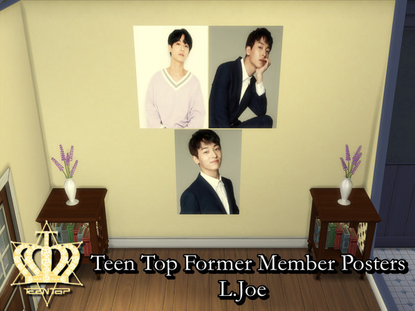 The Sims Resource | Teen Top Posters Set 5 (Former Member)