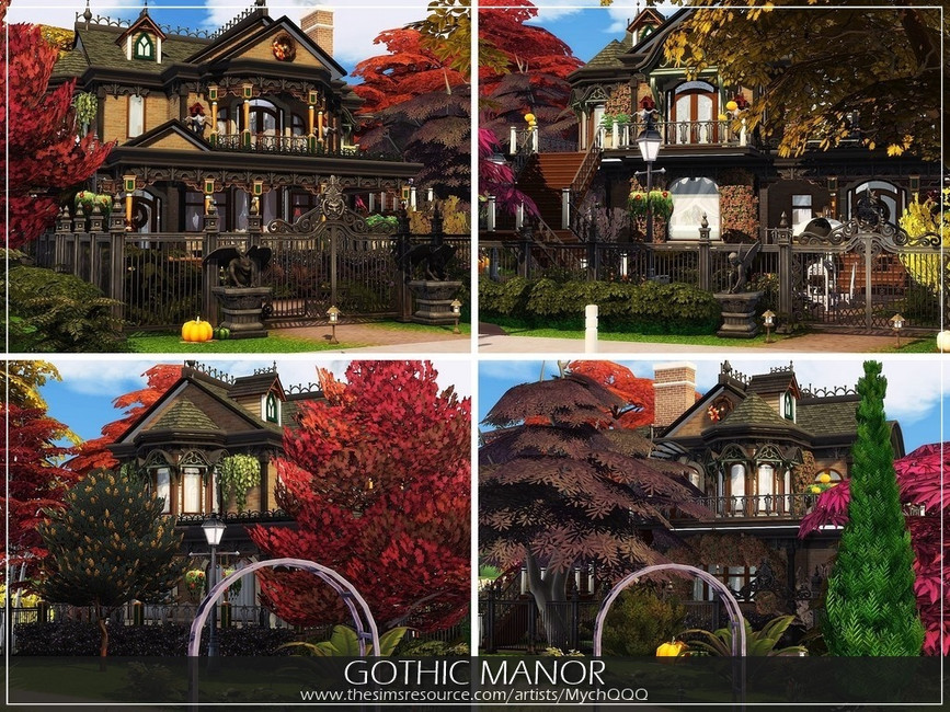 The Sims Resource - Gothic Manor