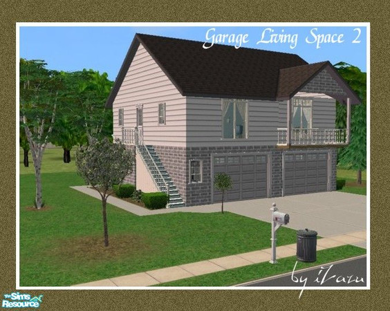 The Sims Resource | Garage Living Space 2
