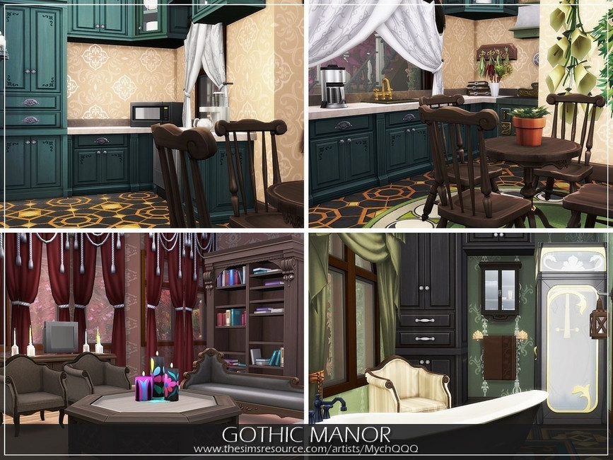 The Sims Resource - Gothic Manor