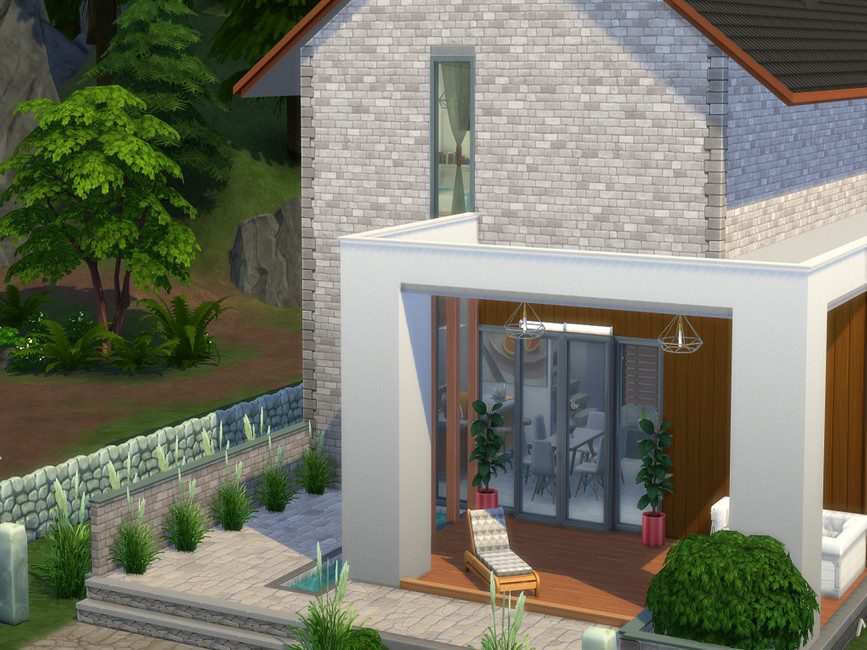 The Sims Resource - A modern house in the suburbs