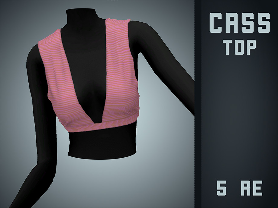 The Sims Resource - Cass Top-Adam&Becca