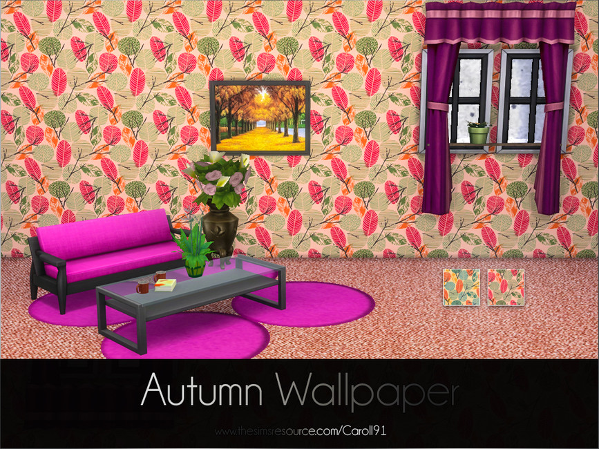 The Sims Resource - Autumn Wallpapers
