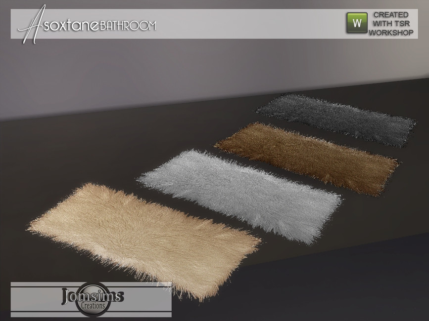 The Sims Resource - Asoxtane bathroom rugs