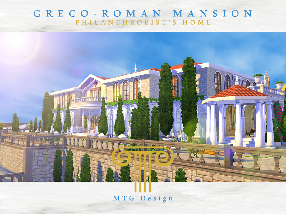 The Sims Resource | Greco-Roman Mansion