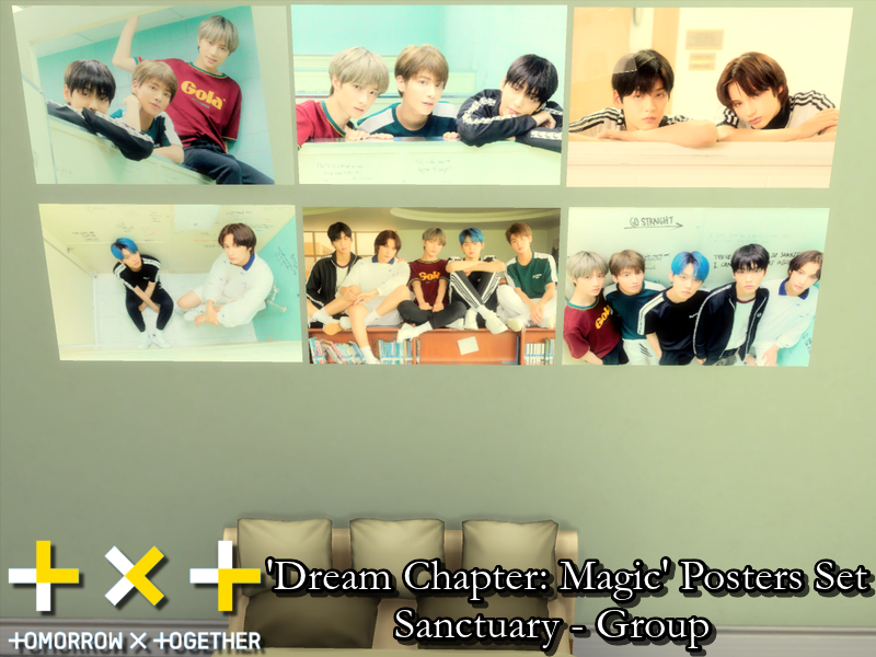 The Sims Resource - TXT 'Dream Chapter: Magic' Set 13 REQUIRES GET TO WORK