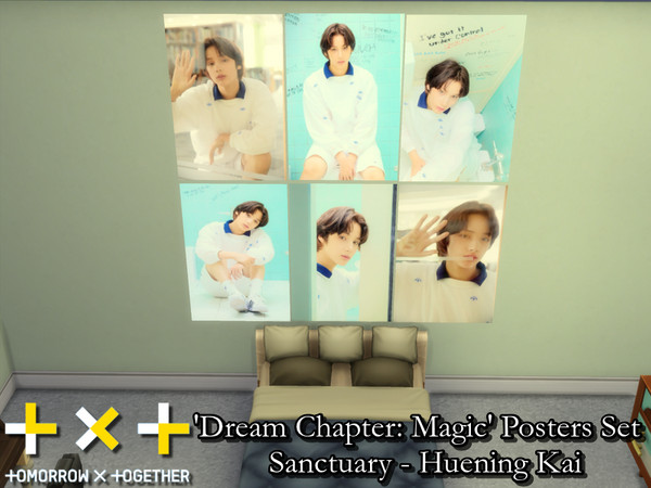 The Sims Resource | TXT 'Dream Chapter: Magic' Set 12 (Sanctuary ...