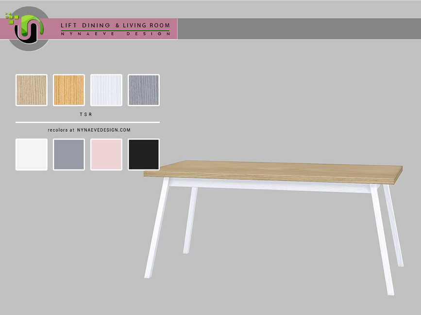 The Sims Resource - Lift Dining Table